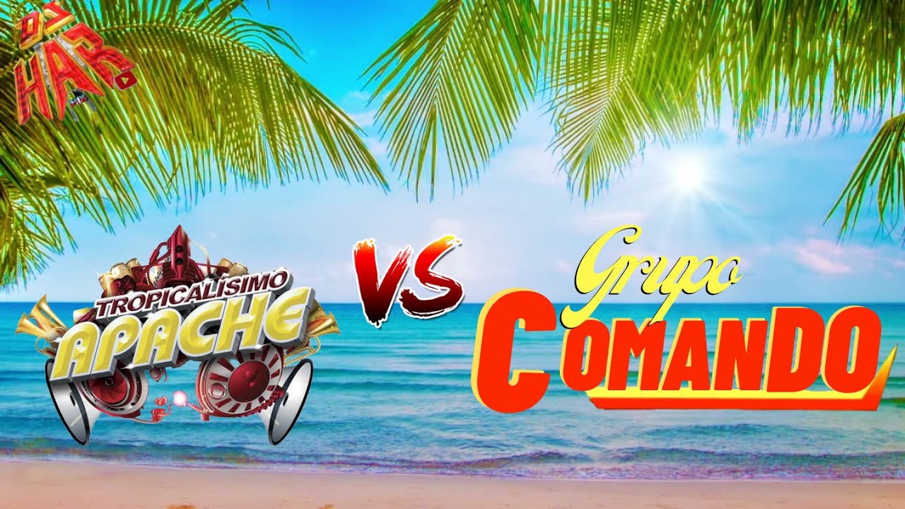 TROPICALISIMO APACHE VS GRUPO COMANDO PURO CUMBION SABROSON EXITOS PA ...