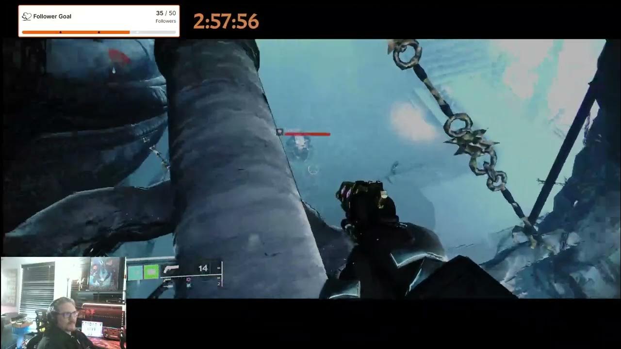 "Follow-a-thon" Destiny 2 [Noob Edition] Titan Can't jump. Stream doesn't stop till 50 followers ...