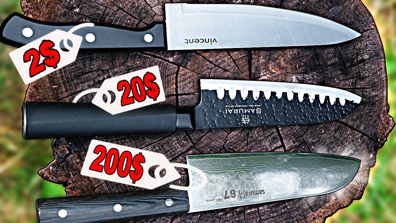 We Found the Sharpest Knife in The WORLD? A $2, $20, $200 Knife. An ...