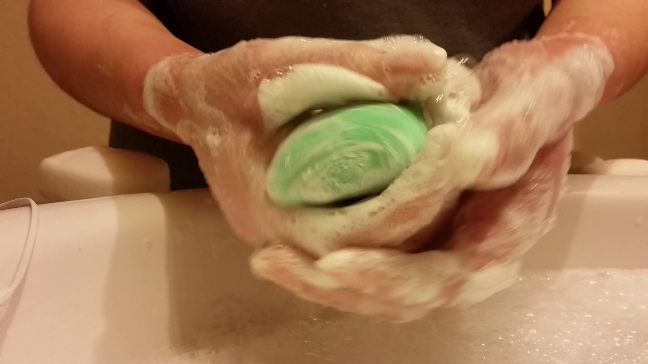 Asmr soapy lathering up close - YouTube