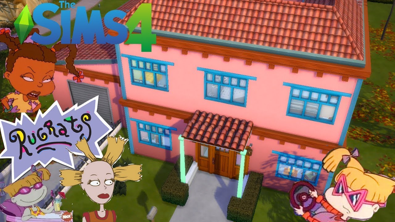SIMS 4 SPEED BUILD| RUGRATS HOME - YouTube