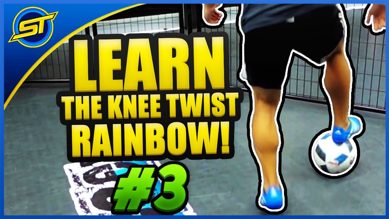 AMAZING Football Street Skill Tutorial: ''KNEE TWIST RAINBOW'' ★ Neymar/Ronaldo Skill Style (#3 ...