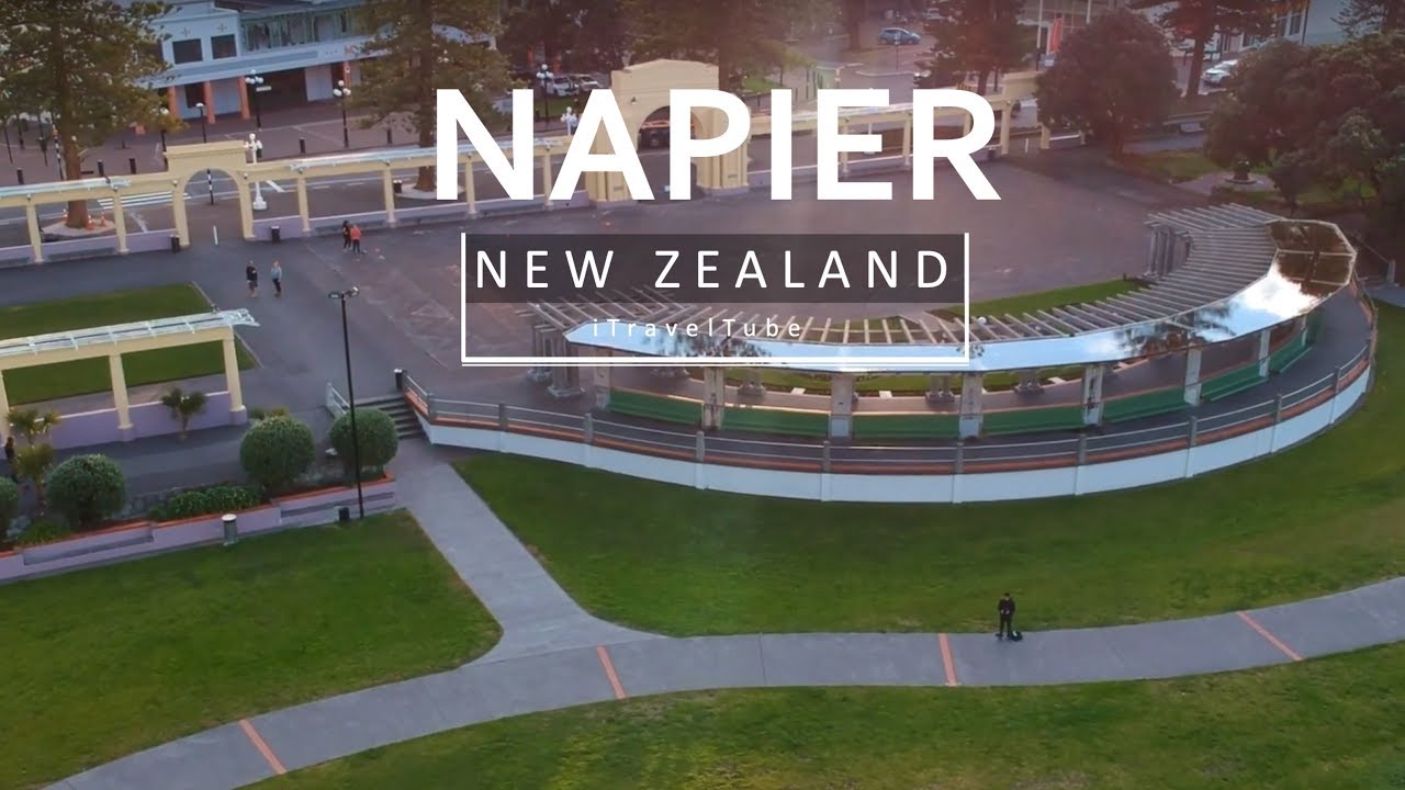 Napier City - Art Deco Capital of New Zealand | New Zealand from Above ...