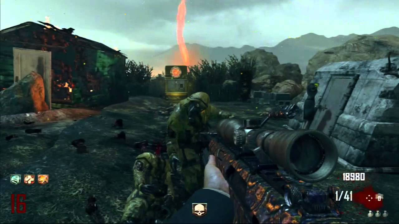 COD Black Ops 2: Pack-A-Punched Barrett .50 cal - YouTube