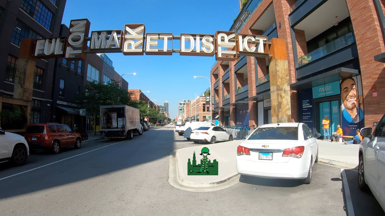 scoot 119 - fulton market, murals under the train tracks on lake st ...