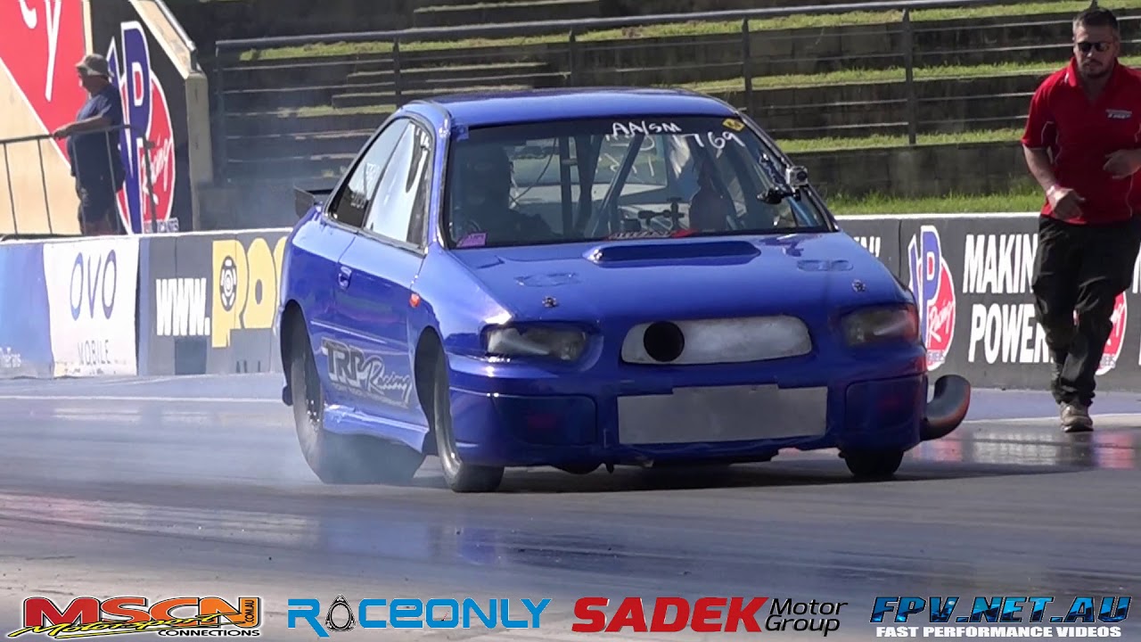 WORLD'S FASTEST SUBARU TRP RACING EG33 POWERED WRX STI 7.03 @ 204 MPH ...