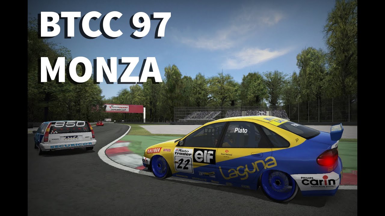 How a BTCC Touring Car Legends 97 race would look like on MONZA ...