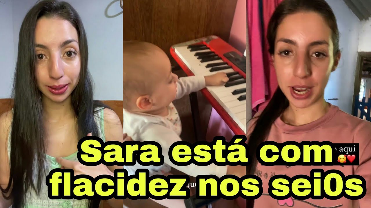Sara está com flacidez nos sei0s e resolveu tomar uma decisão - YouTube
