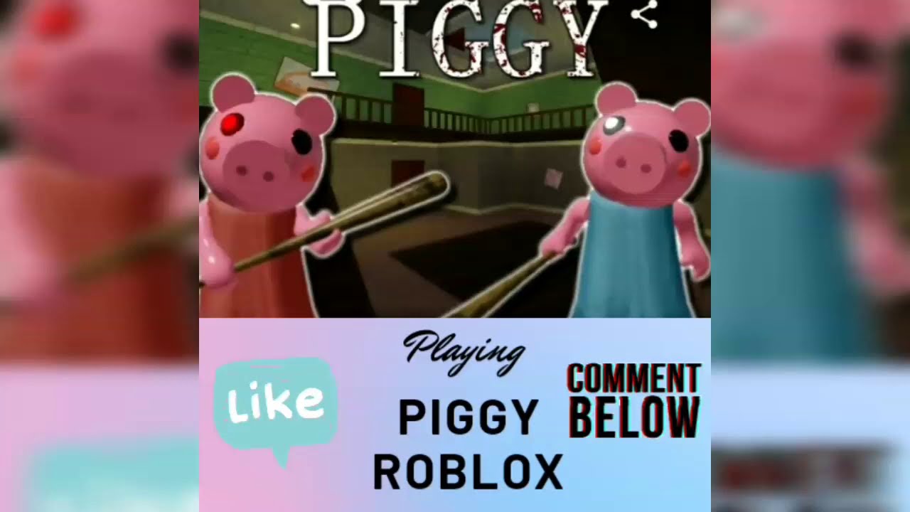 Playing piggy Roblox/ new id - YouTube