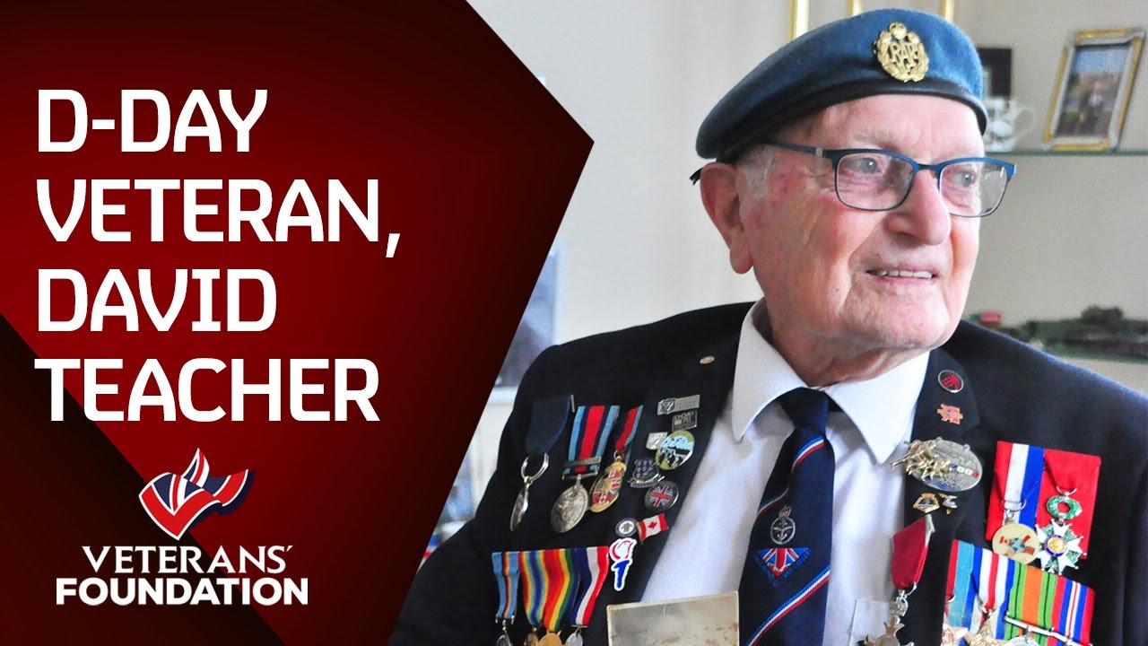 D-Day Veteran, David Teacher - YouTube