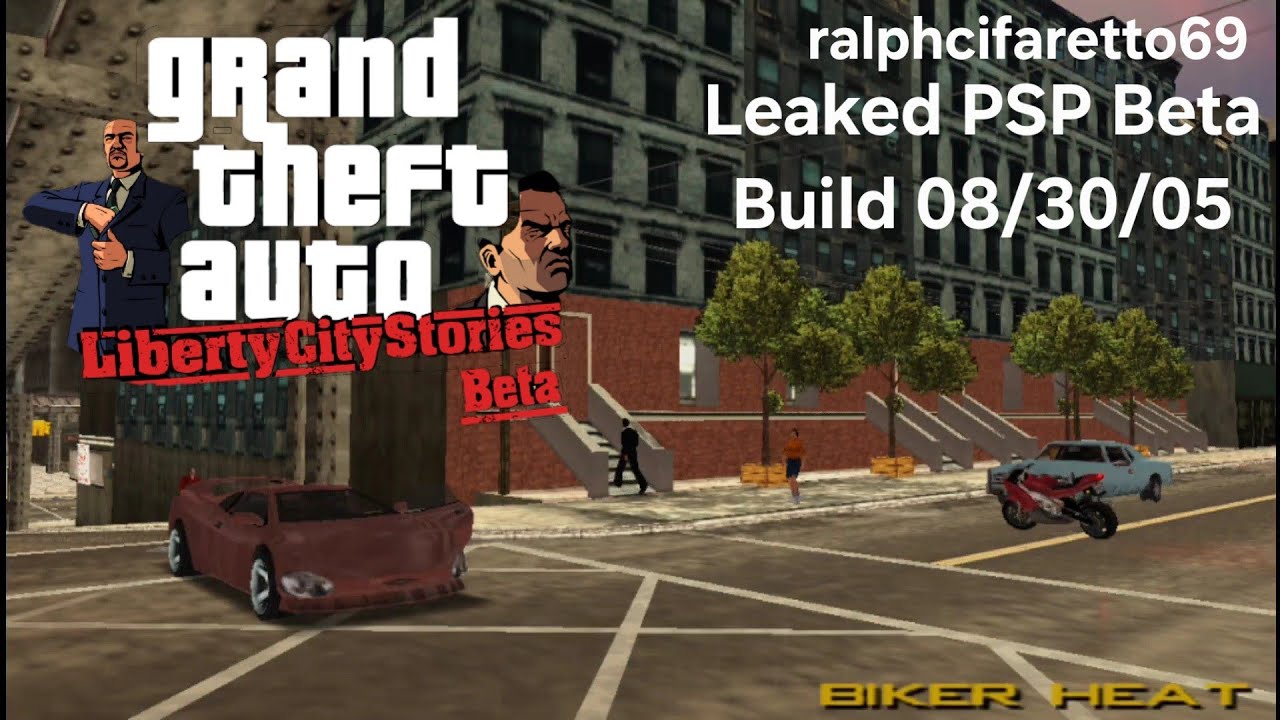 GTA LCS PSP Beta Build - Biker Heat [23] LEAKED - YouTube