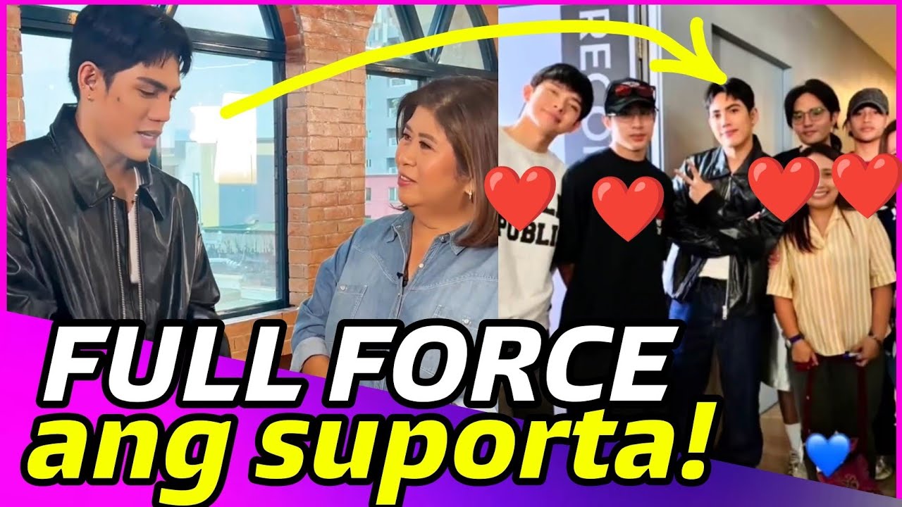 KUMPLETO pala ang SB19 NAKASUPORTA sa solo interview ni Stell sa KMJS ...