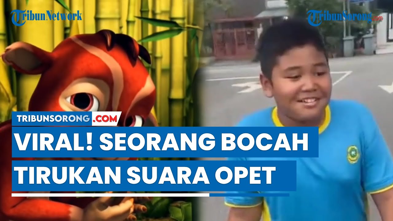 VIRAL Bocah ini Tirukan Suara Opet di Film Upin & Ipin - YouTube