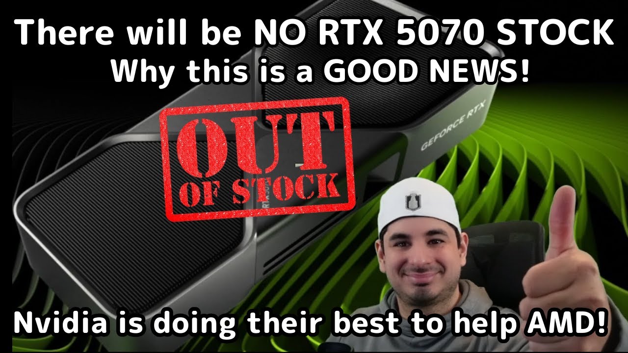 Thank you Nvidia for saving us from ourselves by paper launching the RTX 5070! SKIP THE 5070 ...