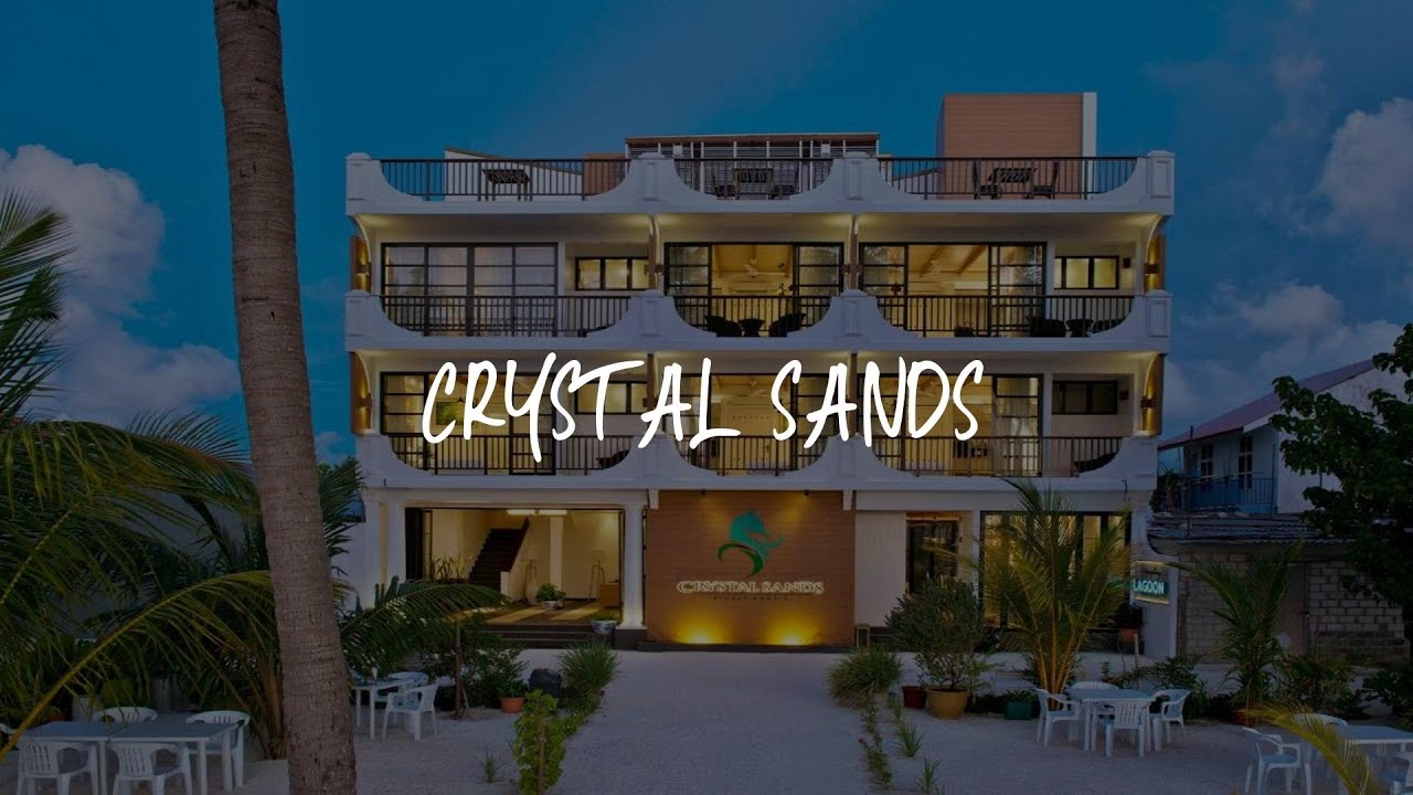 Crystal Sands Review - Maafushi , Maldives - YouTube