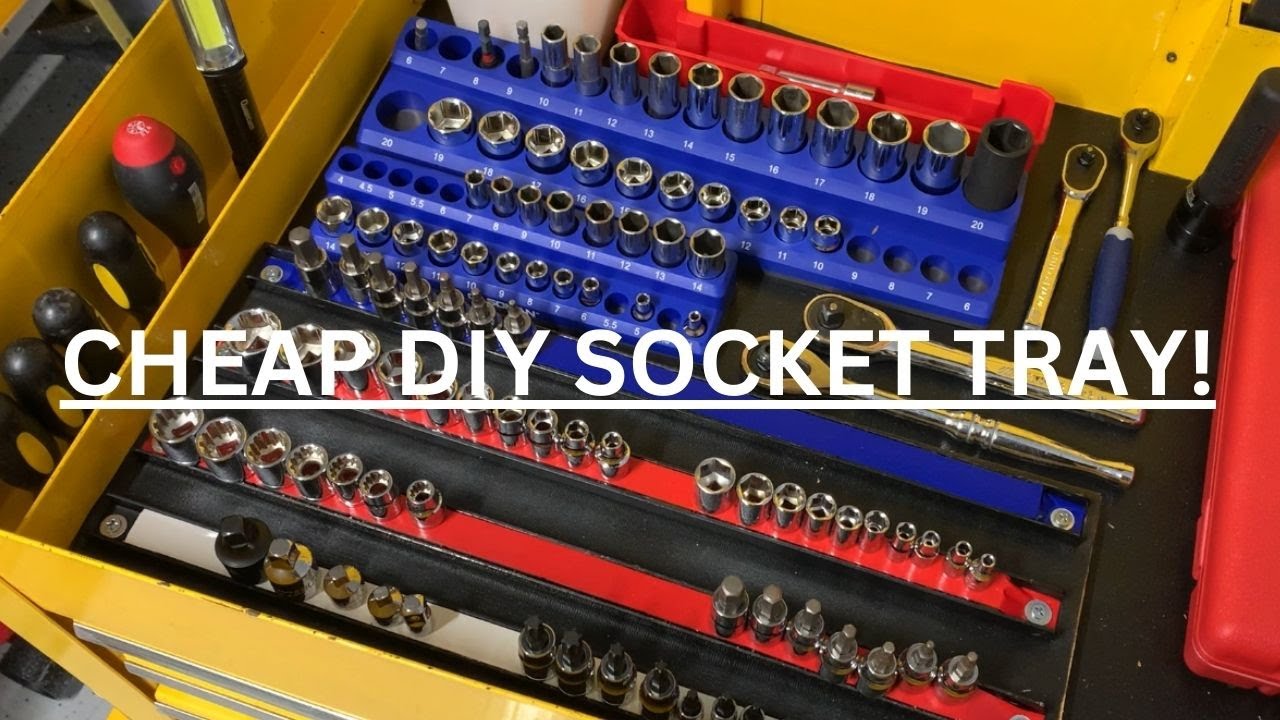 Cheap DIY Socket Tray - YouTube