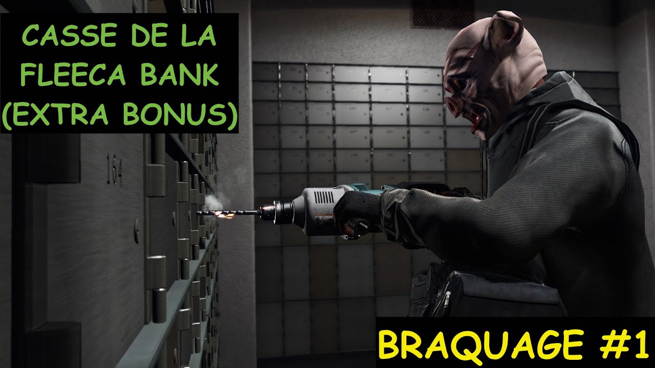 GTA ONLINE | BRAQUAGE #1 | CASSE DE LA FLEECA BANK ! [EXTRA BONUS ...