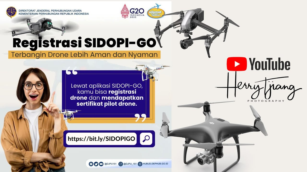 REGISTRASI DRONE DI SIDOPIGO - STEP BY STEP - YouTube
