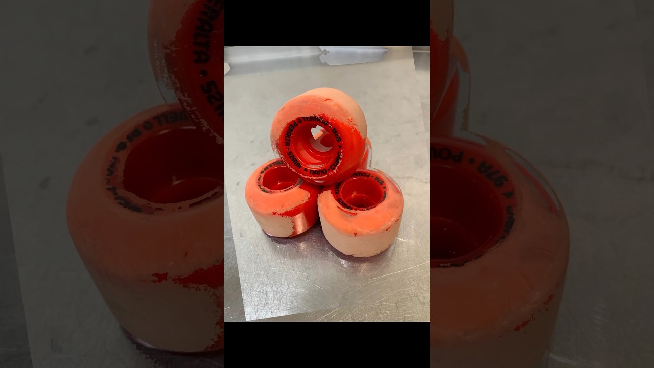 6 month comparison on my Dyed Nano Cubics 😎💯 #skateboarding #diycrafts ...