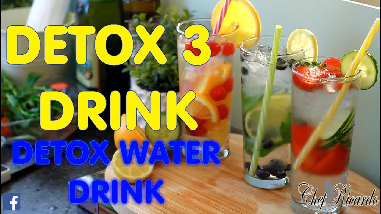 Detox Water Drink | Recipes By Chef Ricardo - YouTube
