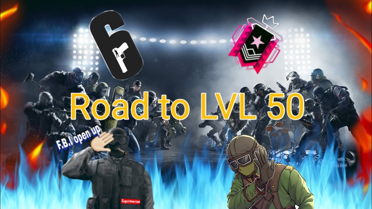 [R6/FR/PS4] On MONTE niveau 50 ! LIVE - YouTube