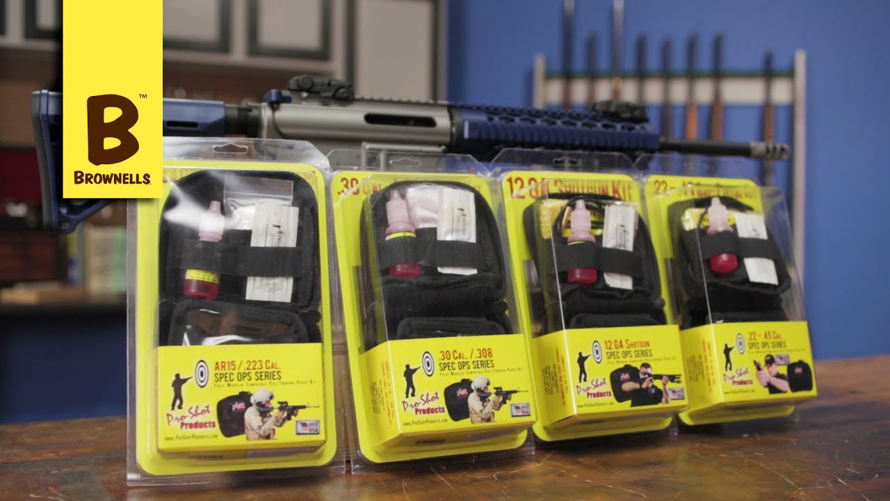 Pro Shot Products Special Ops Tactical Pull Through Cleaning Kit - YouTube
