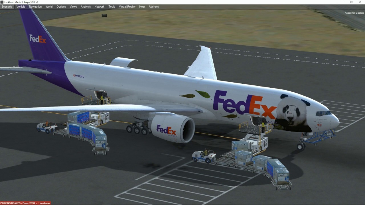 VUELO CARGO BOEING 77F - YouTube