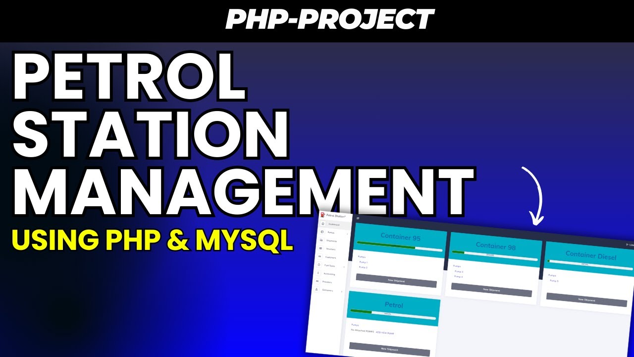 Gas or Petrol Station Management System IN PHP, MYSQL AND AJAX - YouTube