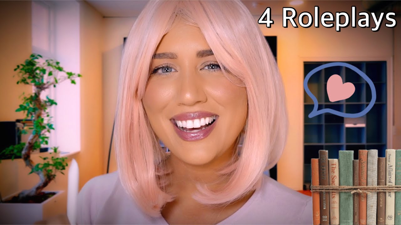 ASMR | Hotel Check-In, Interview, Librarian, Sleep Clinic Roleplay ...