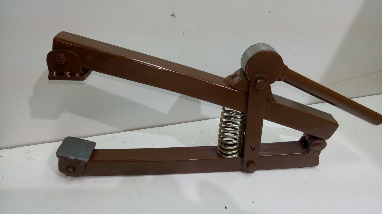 Homemade eccentric clamp / Zacisk mimośrodowy / Exzenterklemme - YouTube