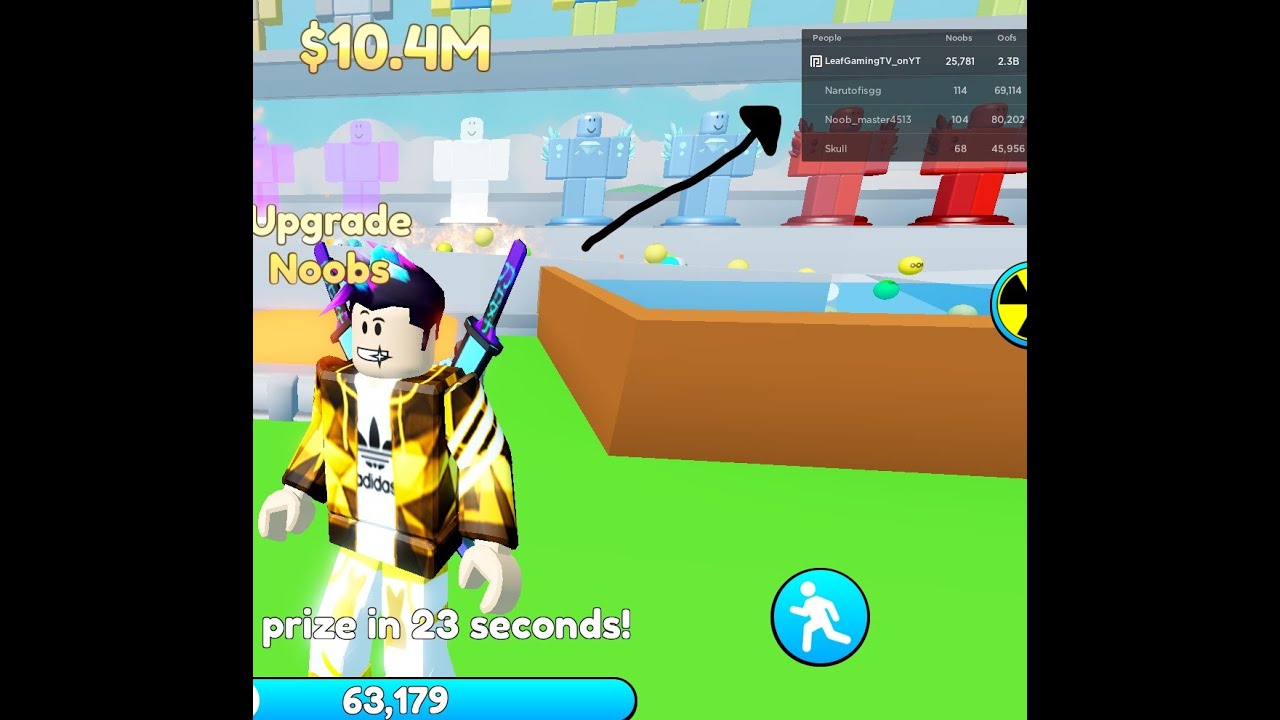 Oof Tycoon #2! Reached 2B Coins And 25,000 Noobs!!! - YouTube