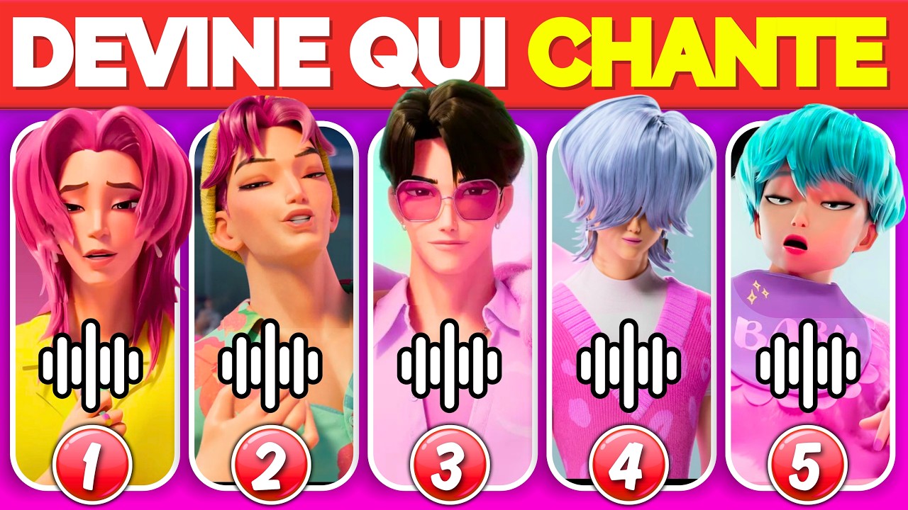 Devine QUI CHANTE dans les KPOP DEMON HUNTERS 🎶🔥 | Baby Saja, Huntrix...😈🎤 - YouTube