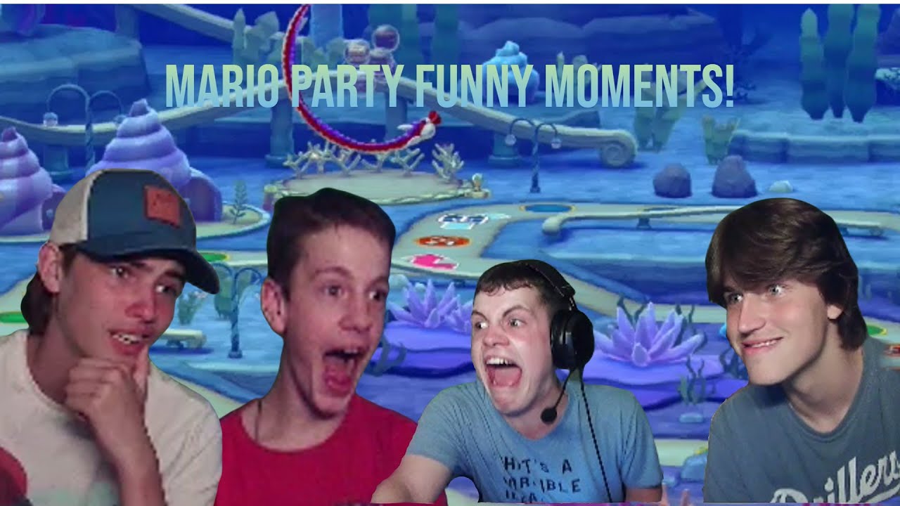 Mario Party Funny Moments With My Friends! - YouTube