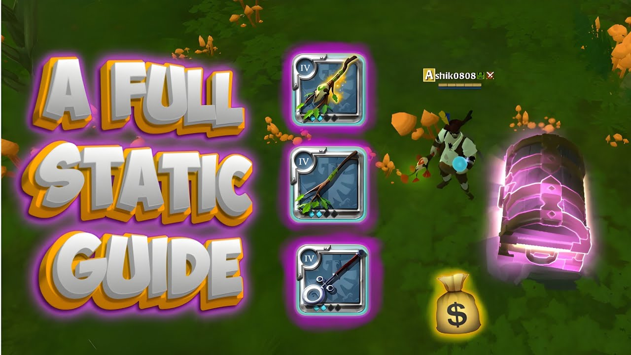 Albion Online Tier-5 Solo Static Guide 2025 | How To Do Solo Static ...