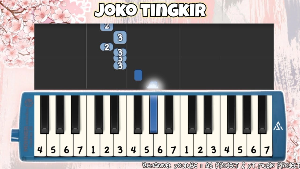 Not pianika - Joko tingkir (versi koplo) #belajarpianikapemula # ...