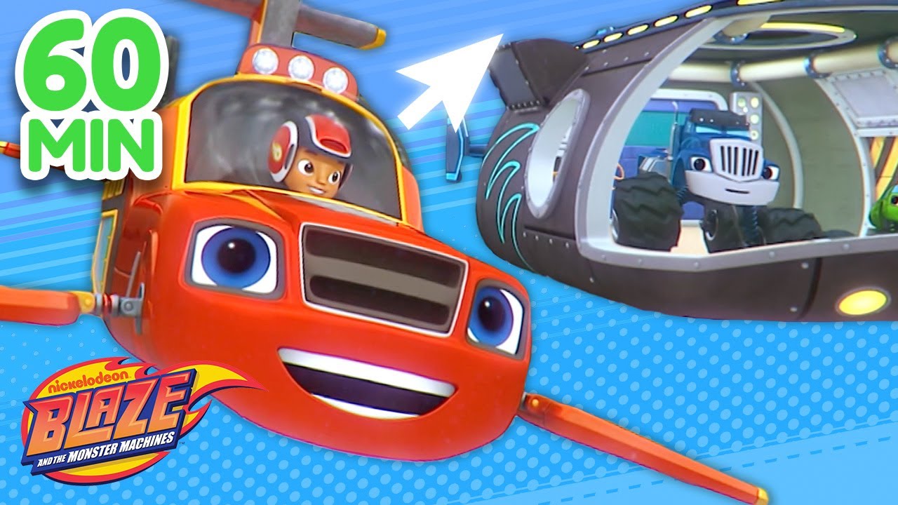 Blaze Submarine Monster Machine! | 1 Hour of Science Games for Kids ...