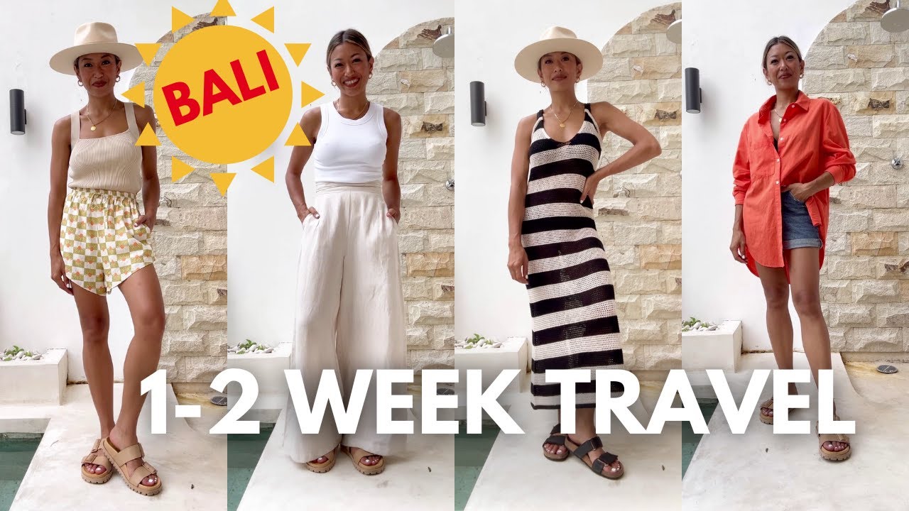 What To Pack For Hot Weather Travel | Kristine Fernandez - YouTube