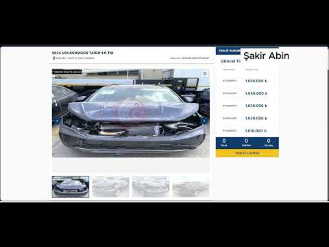 Online Kamu Araç satışı ve Gümrükten Araç satışı  ve Ürün satışı yenilikler