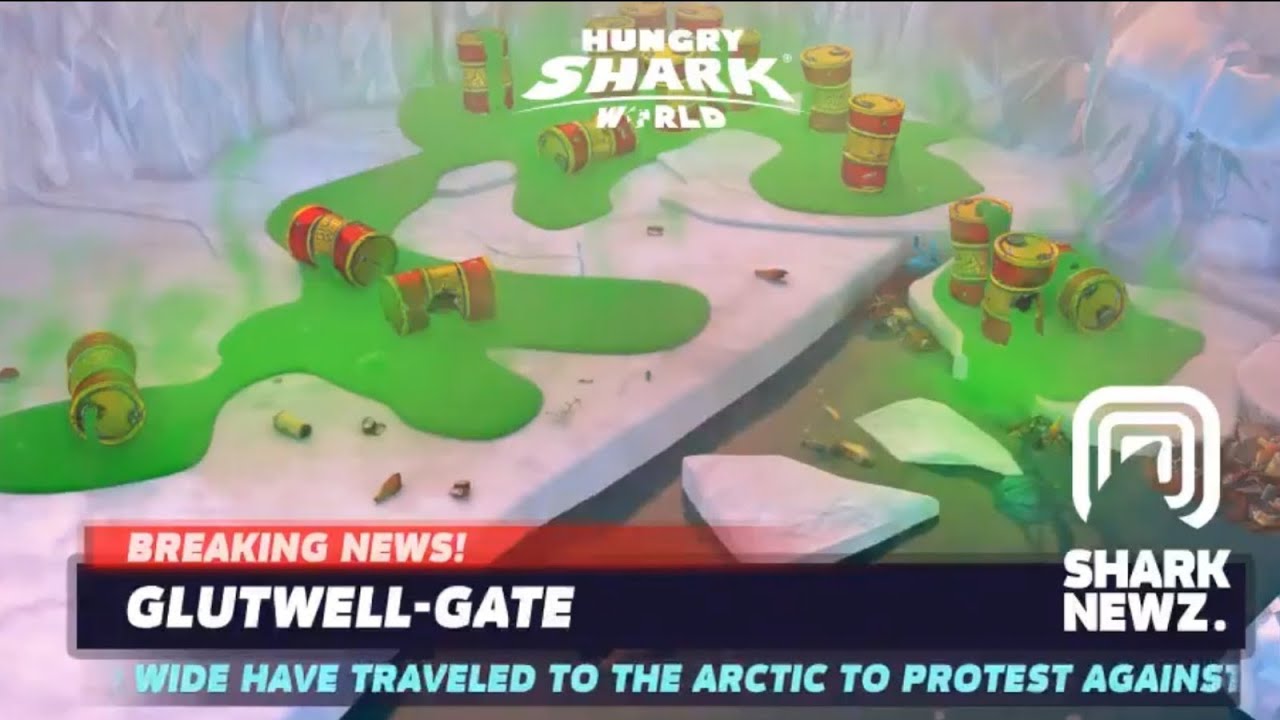 NEW SHARK COMING SOON ! GLUTWELL GATE - Hungry Shark World - YouTube