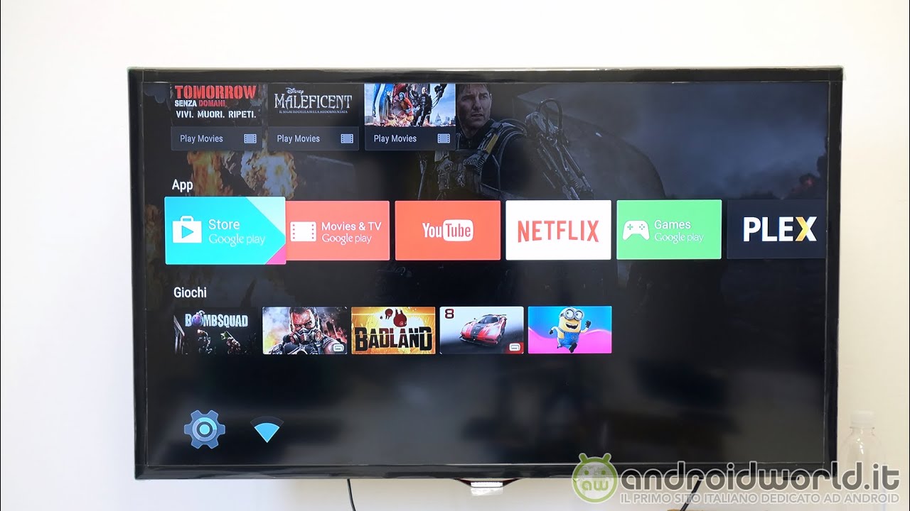 Android TV con Android 5.0 Lollipop preview - YouTube