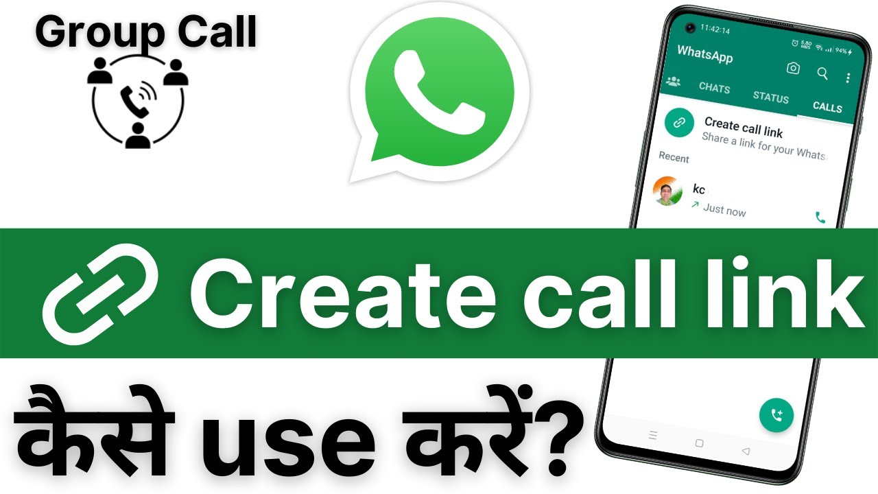 Create Call Link on Whatsapp | How to use Create Call Link on Whatsapp ...