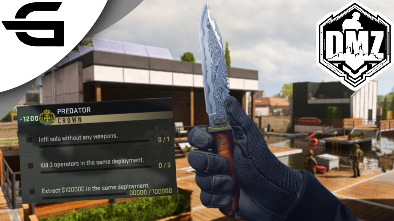 The HARDEST Solo Mission in DMZ [Predator Tier 5] - YouTube