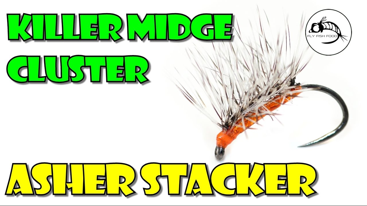 Fly Tying Tutorial: Killer Midge Cluster: Asher Stacker by Fly Fish ...