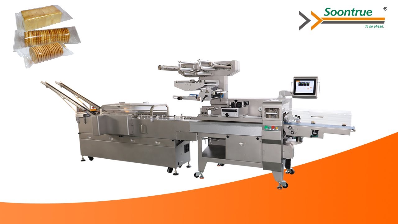 Biscuit On Edge Packing Machine-Soontrue Packing Machinery - YouTube