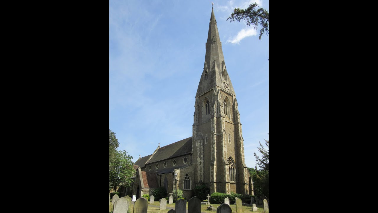The organ at St James' Church, Weybridge, Surrey - YouTube