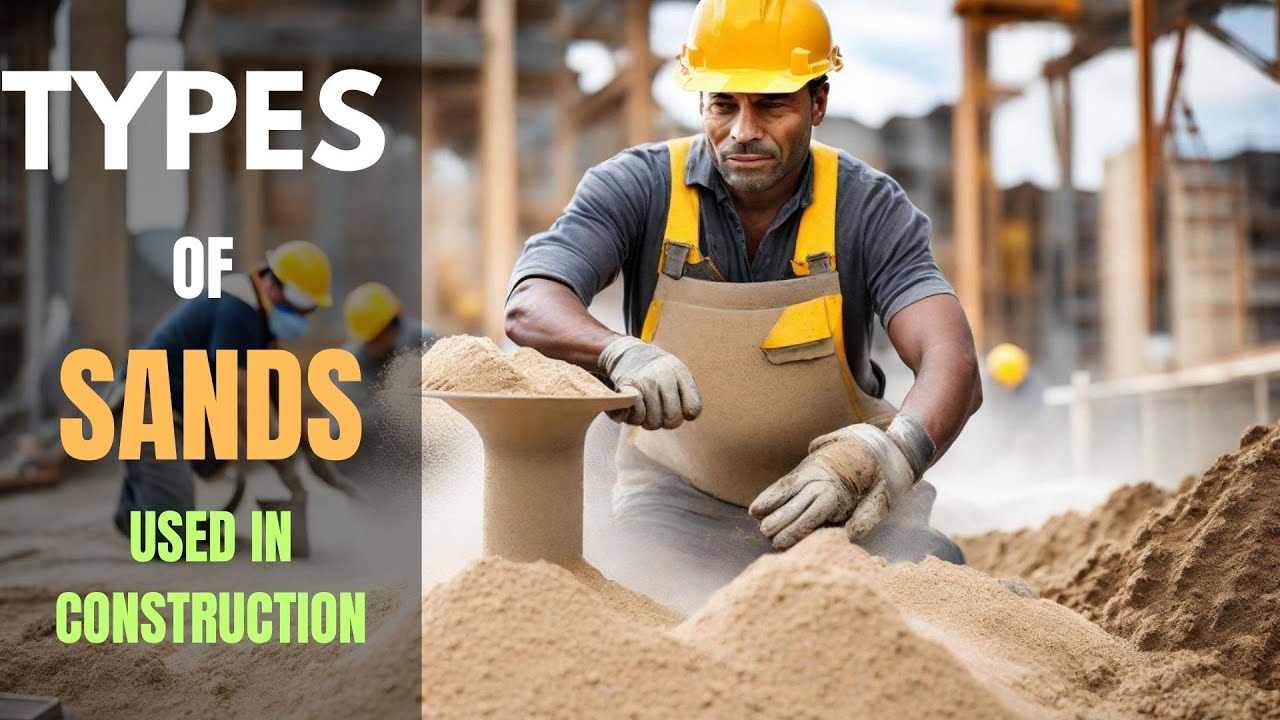 Types of Sands in Construction - YouTube