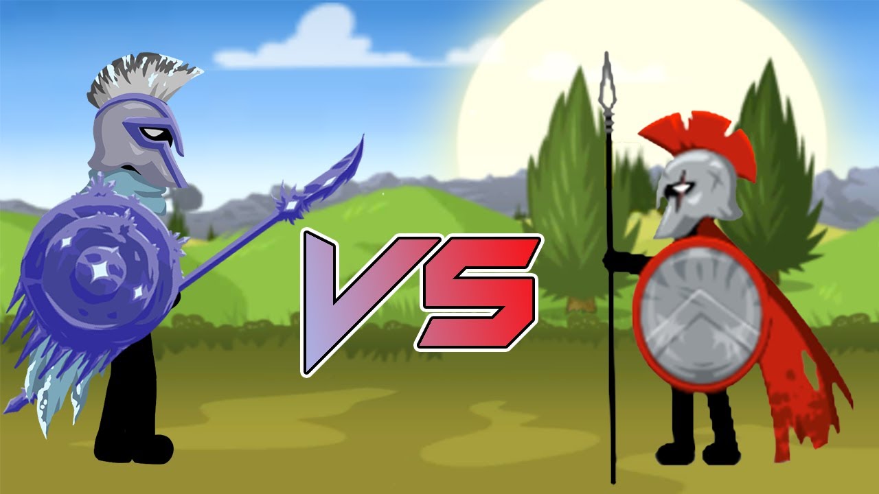 Spearos VS Atreyos, Epic Stick War 3 1v1 - YouTube