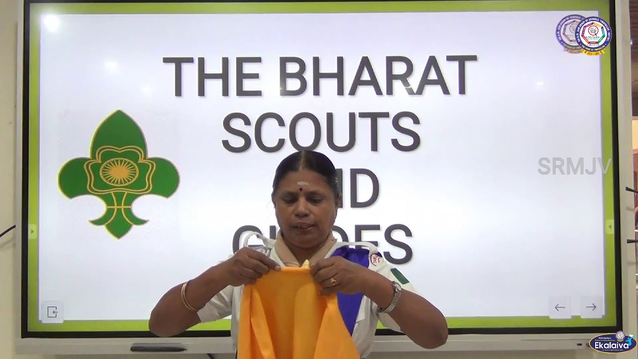 The Bharat Scouts and Guides - Scarf - YouTube
