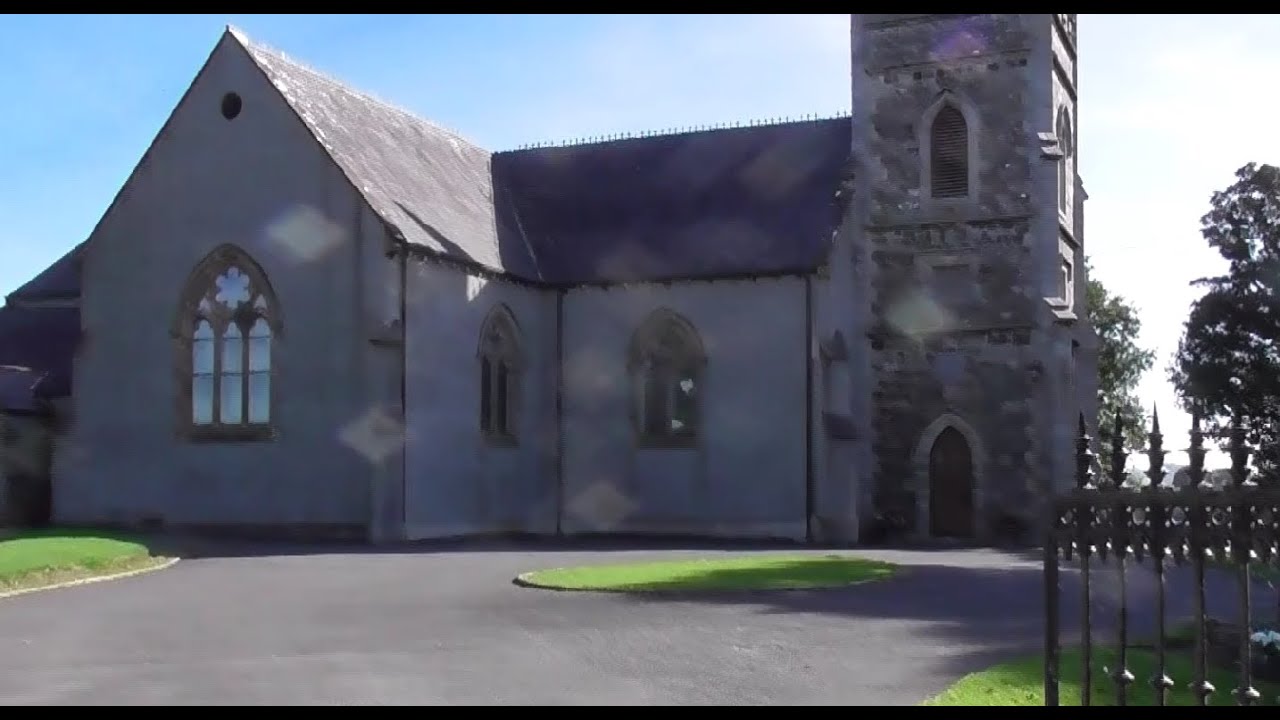 Killyleagh Parish Church Outside Walk Round 1660s Graves & Strangford ...