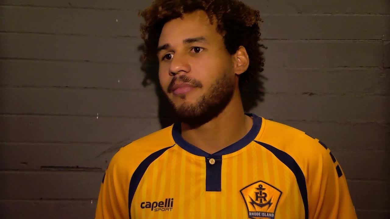 RIFC Signs Striker JJ Williams - YouTube